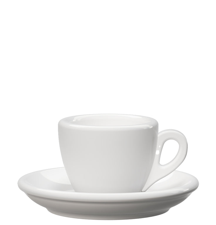 Club House - White espresso cup | Thick-walled » Order here!