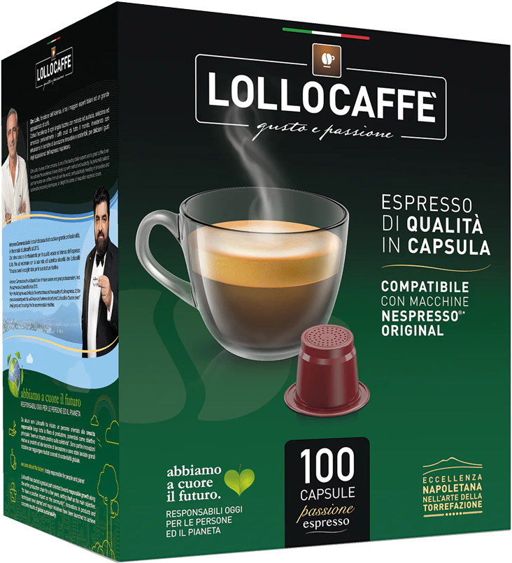 Lollo Caffè Classico | 100 Nespresso®*-compatible capsules