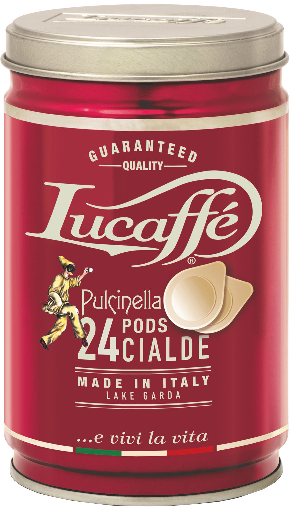 Lucaffé Pulcinella » ESE pods packed in bulk ⇒ Creamy taste |TOP