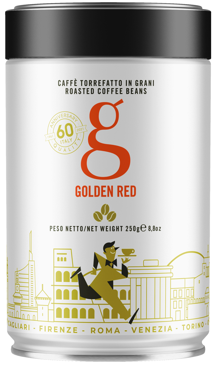 Golden Brasil | Golden Red ⇒ Intense, creamy and sweet coffee