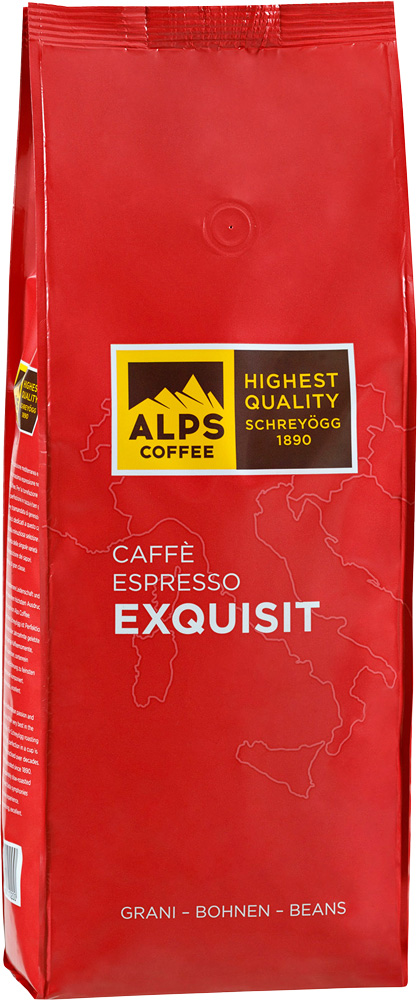 Alps Coffee EXQUISIT » A silky smooth espresso