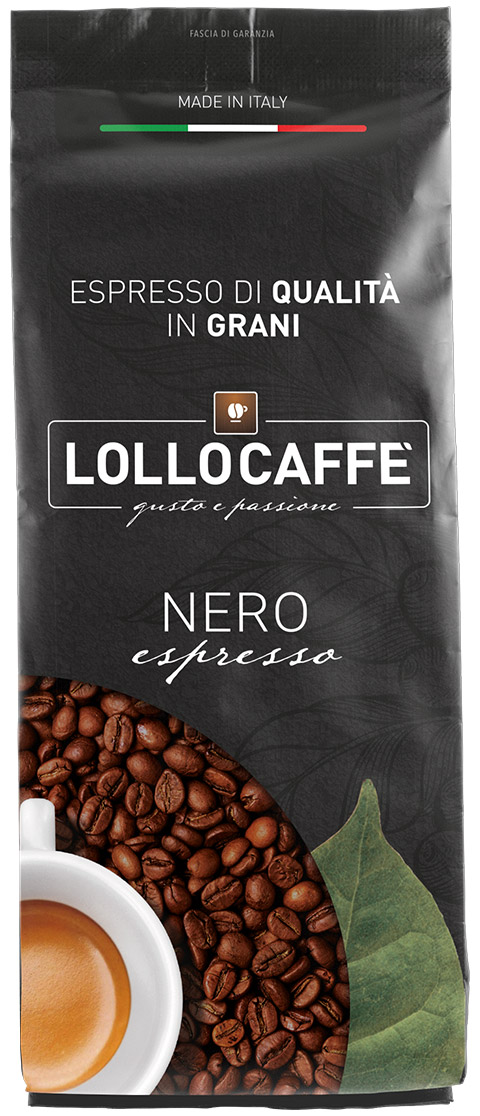 Lollo Caffè Nero Espresso » strong and dark roasted