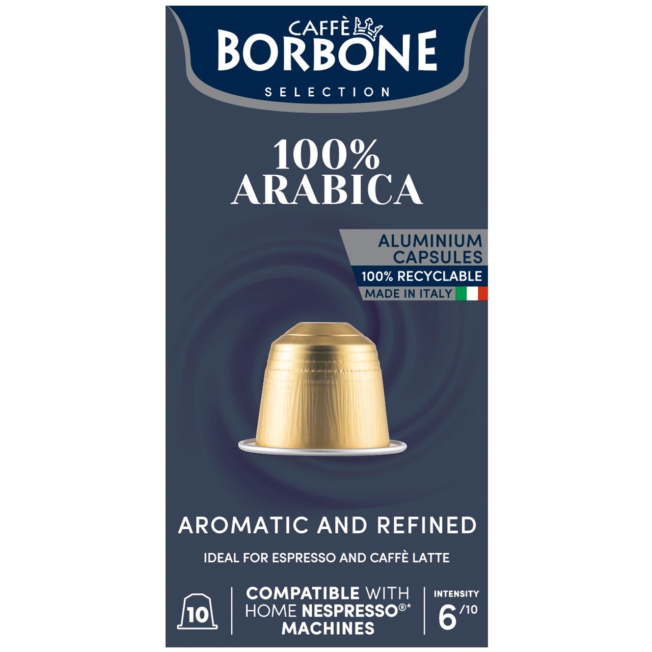 Caffè Borbone ⇒ Nespresso® - compatible capsules 100% Arabica