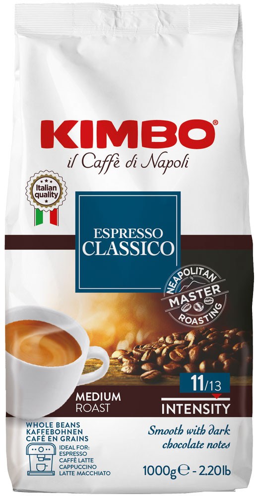 Kimbo Espresso Coffee Classico » 1 Kg whole espresso beans