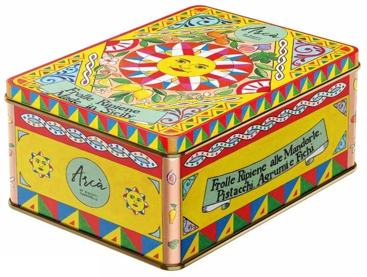 Decorative Box with 4 Italian Delights - Tumminello