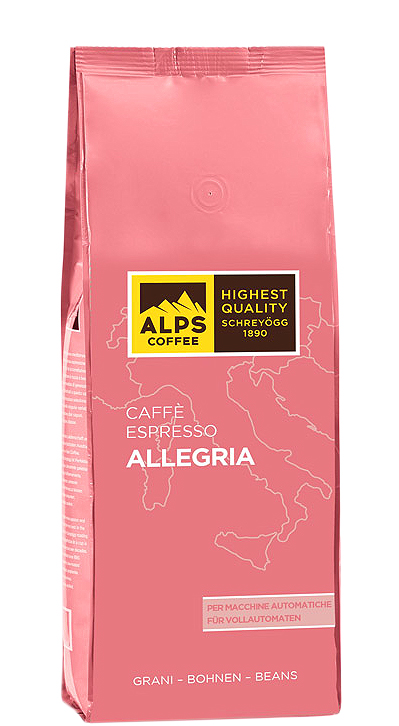 Alps Coffee Allegria -> the aromatic companion